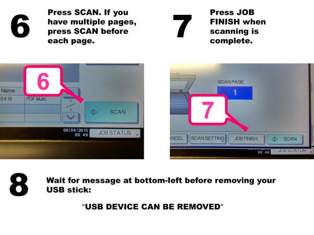 How to Use the Copier to Scan (Toshiba eStudio 523) | PPT