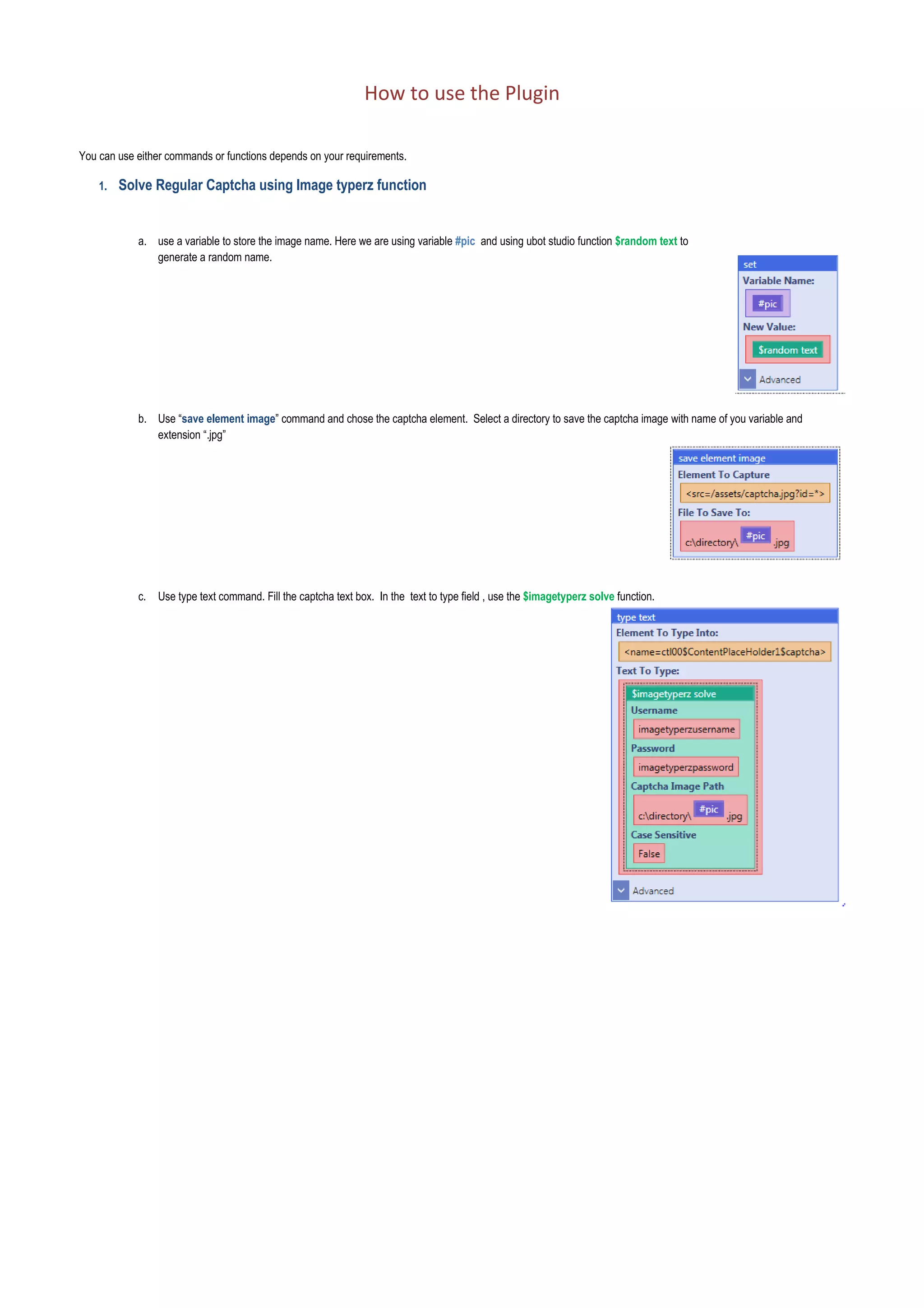 How to use the image typerz plugin | PDF