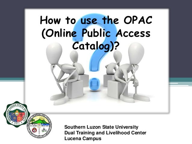 How to use the opac (online public access catalog)