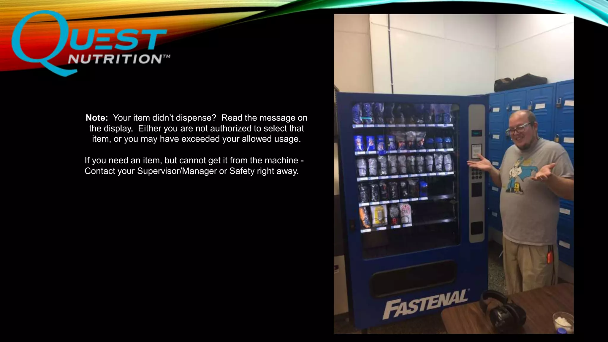 How to Use Fastenal's PPE Vending Machines | PPTX