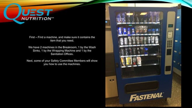 How to Use Fastenal's PPE Vending Machines | PPTX