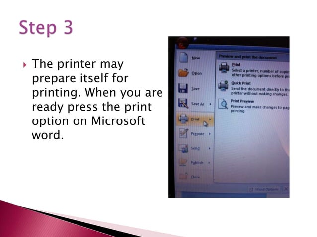 How to use the printer | PPTX