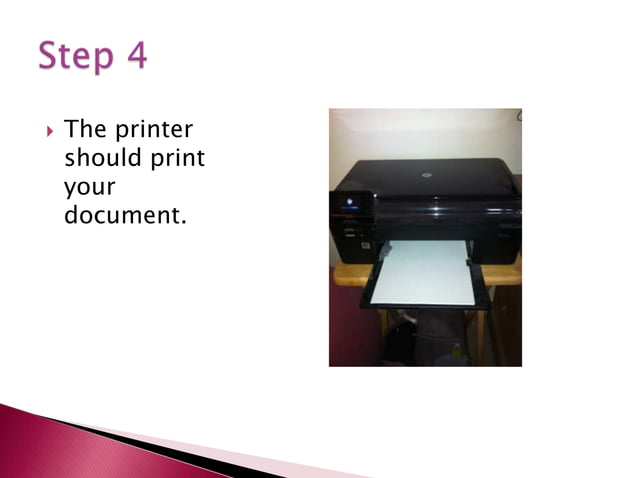 How to use the printer | PPTX