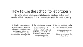 How to use the school toilet properly.pptx