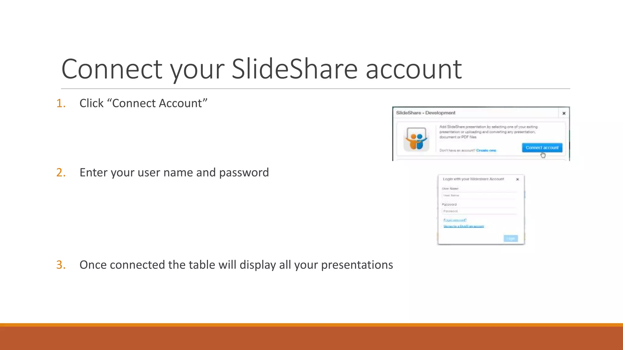 How to use the slide share app | PPTX