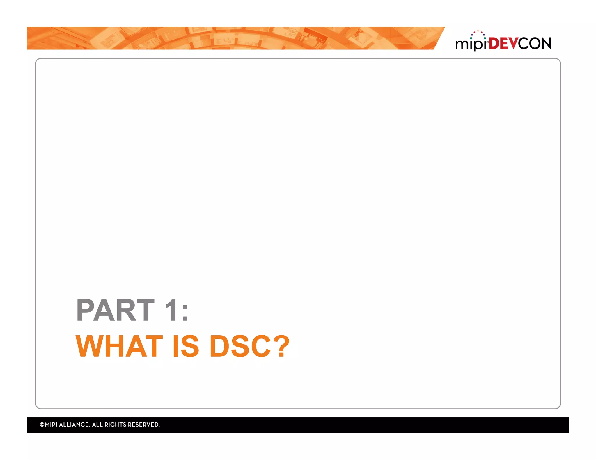 Mipi Devcon 2016 How To Use The Vesa Display Stream Compression Dsc