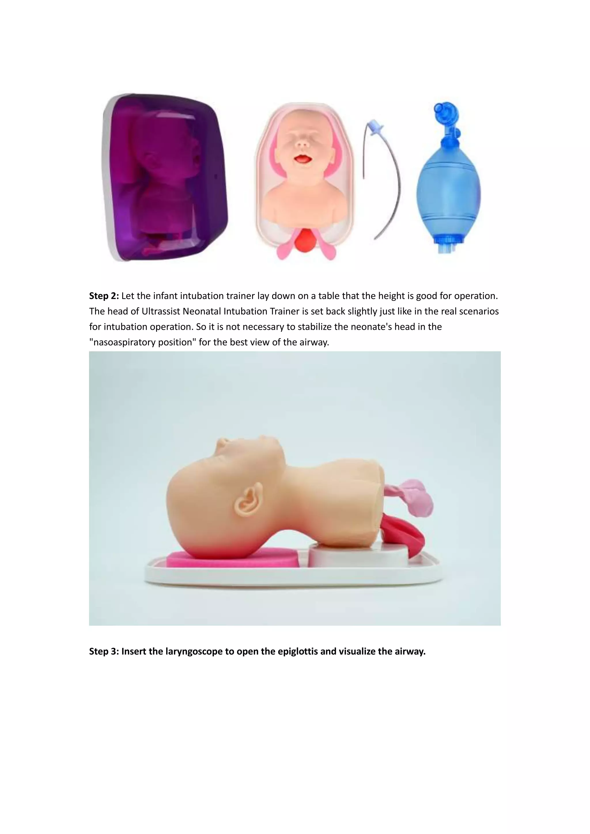 How to Use Ultrassist Neonatal Intubation Trainer.doc