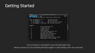 How to use vim | PPT