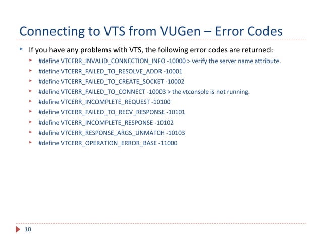 How to use VTS with loadrunner | PPT | Operating Systems | Computer Software and Applications