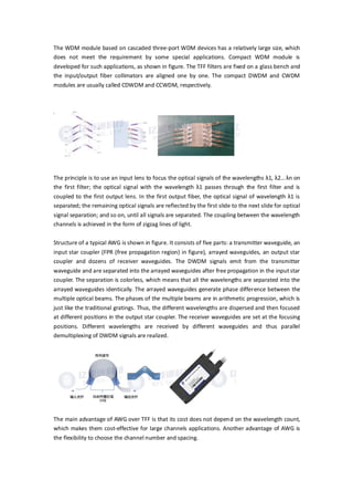 How to use WDM technology to expand fiber capacity.pdf