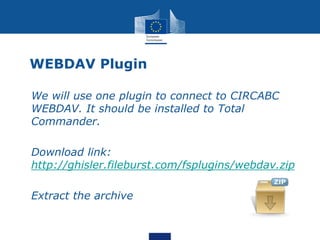 How To Use WebDav in CIRCBAC.ppt