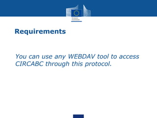 How To Use WebDav in CIRCBAC.ppt