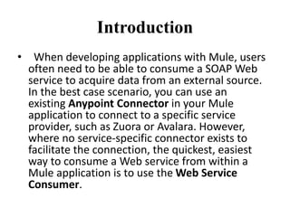 How to use web service consumer | PPTX