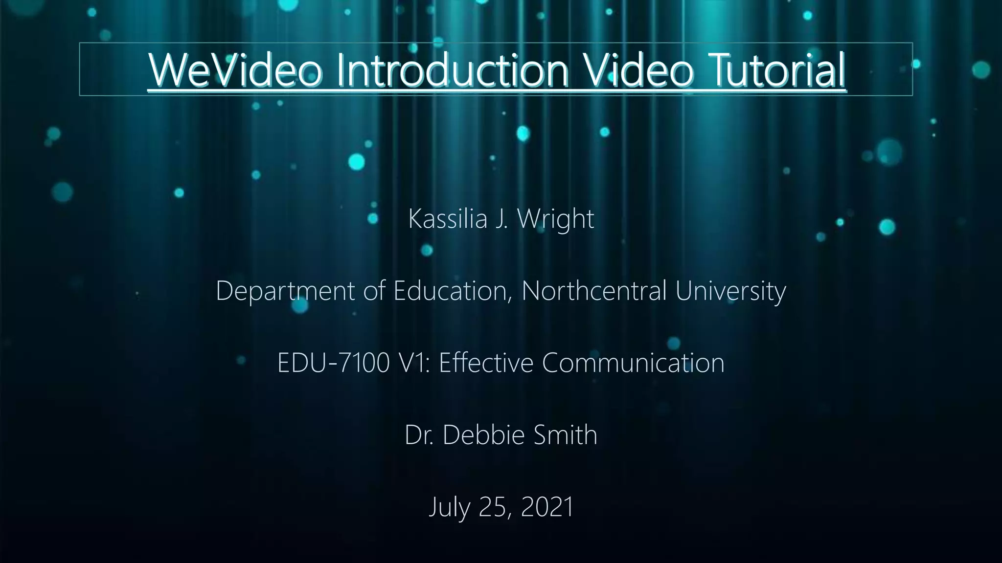 How to Use WeVideo.pptx