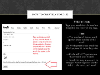 How to Use Wordle | PPT