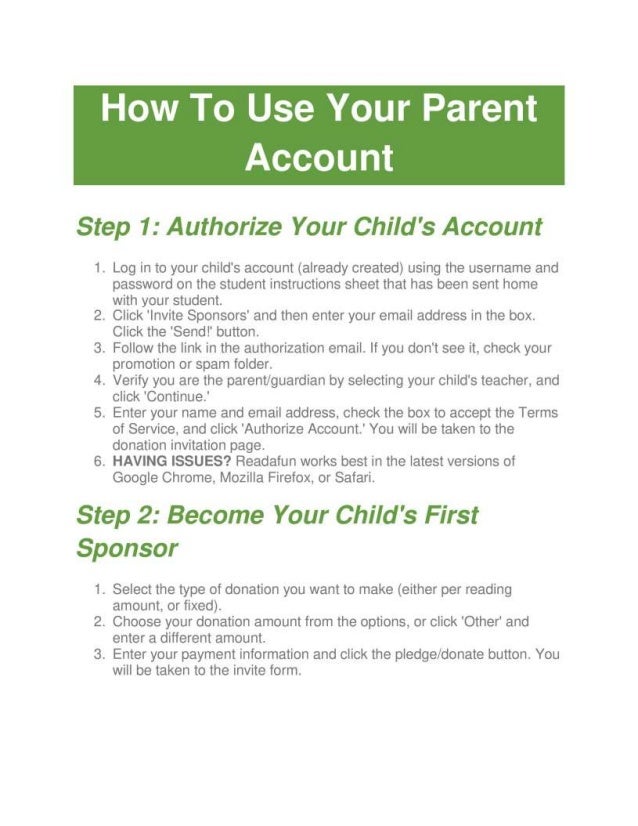 How To Use Your Parent Account.ppt