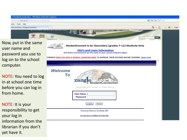 How to use zangle and the class calendar | PPT | Free Download