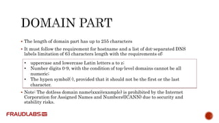 How to validate an email address syntax | PPT