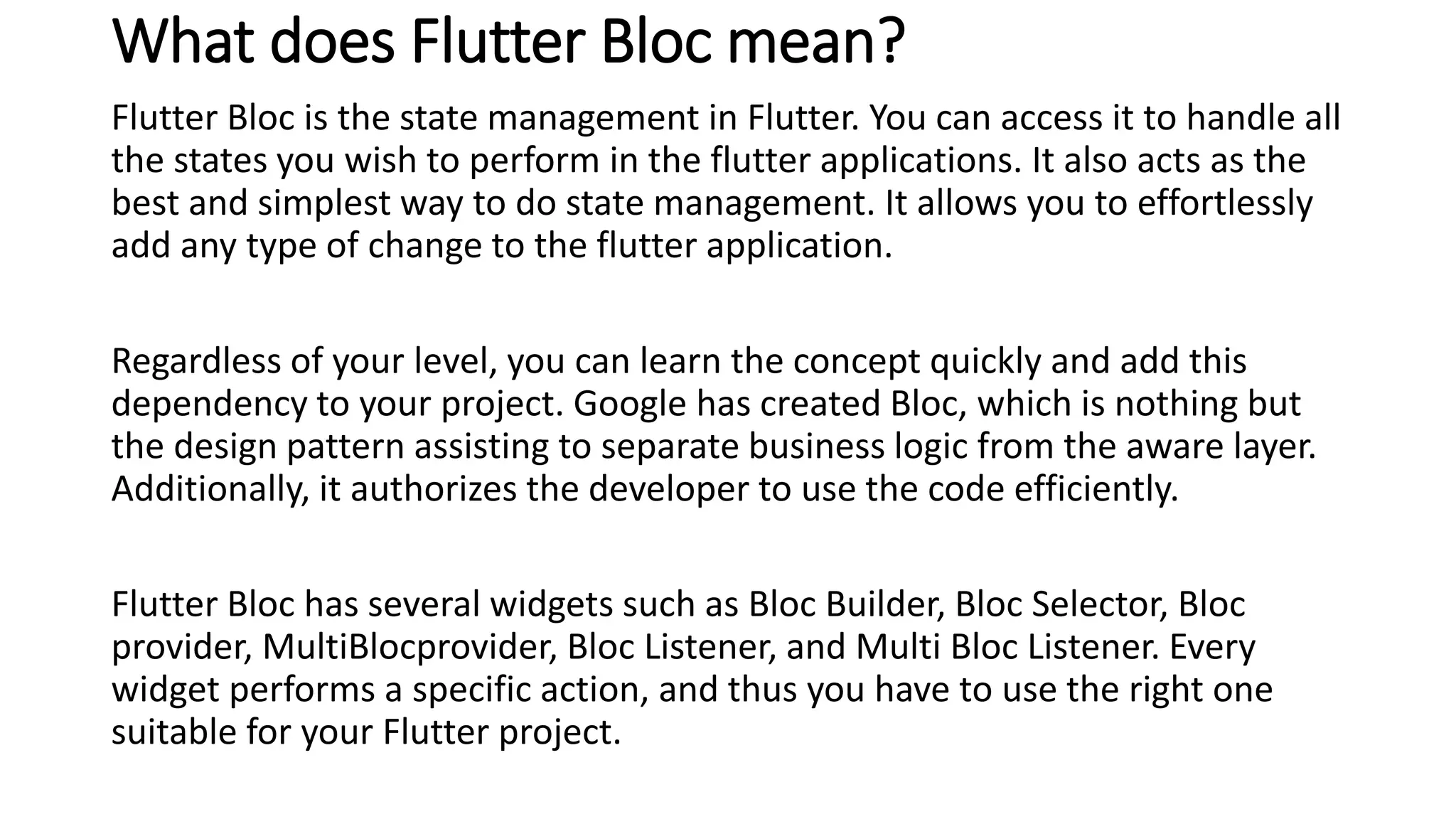 How to Validate Form With Flutter BLoC.pptx