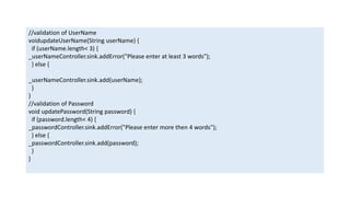 How to Validate Form With Flutter BLoC.pptx