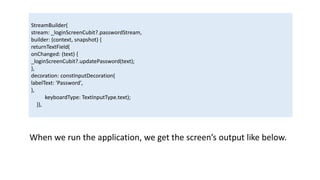 How to Validate Form With Flutter BLoC.pptx