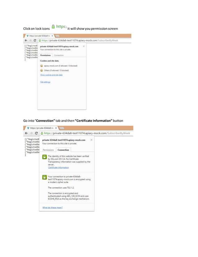 How to validate server certificate | PDF