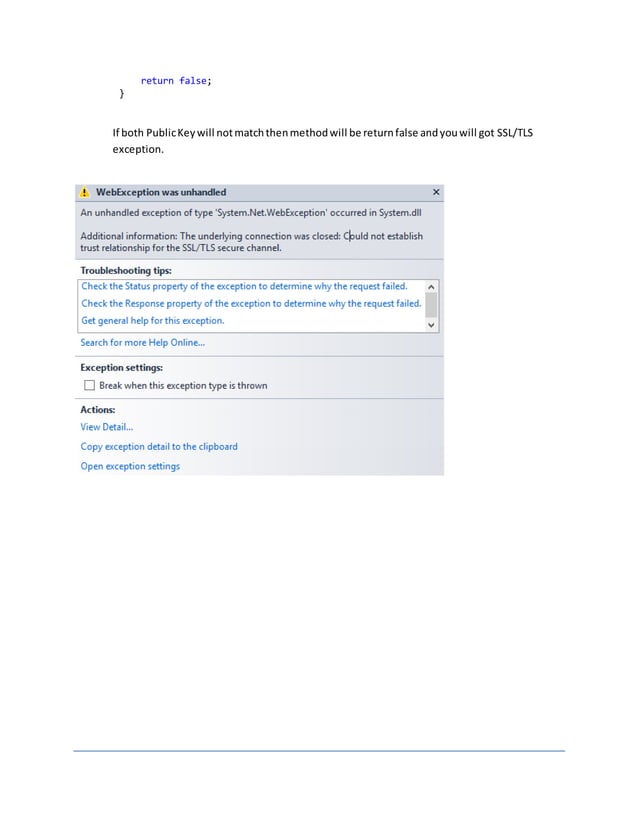 How to validate server certificate | PDF