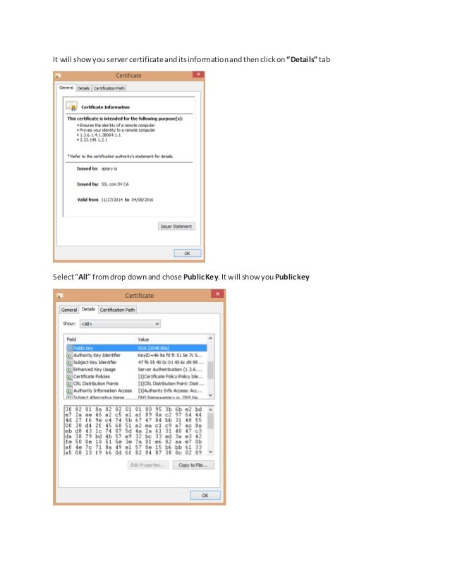 How To Validate Server Certificate