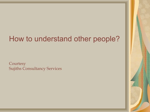 How to value others | PPT