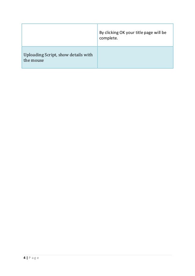 How To Video Transcript