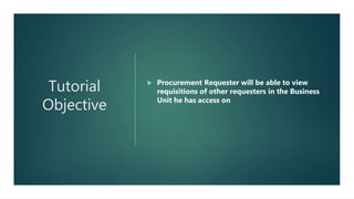 How to view all requisitions - oracle cloud procurement | PPTX ...