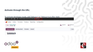 How to View Raw Data in Odoo 17 Debug Mode | PPTX