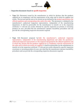 How to view the material certificate part 1 | PDF