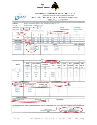 How to view the material certificate part 2 | PDF