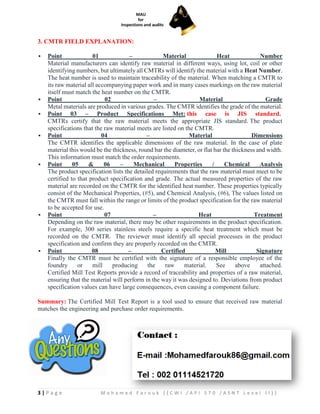 How to view the material certificate part 2 | PDF