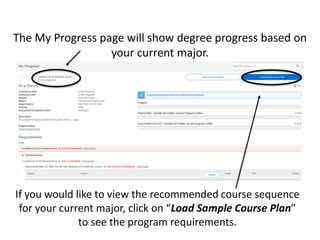 How to view the recommended course sequence for your academic program | PPT