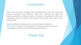 How to visualize web analytics data and choose a graph? | PPT