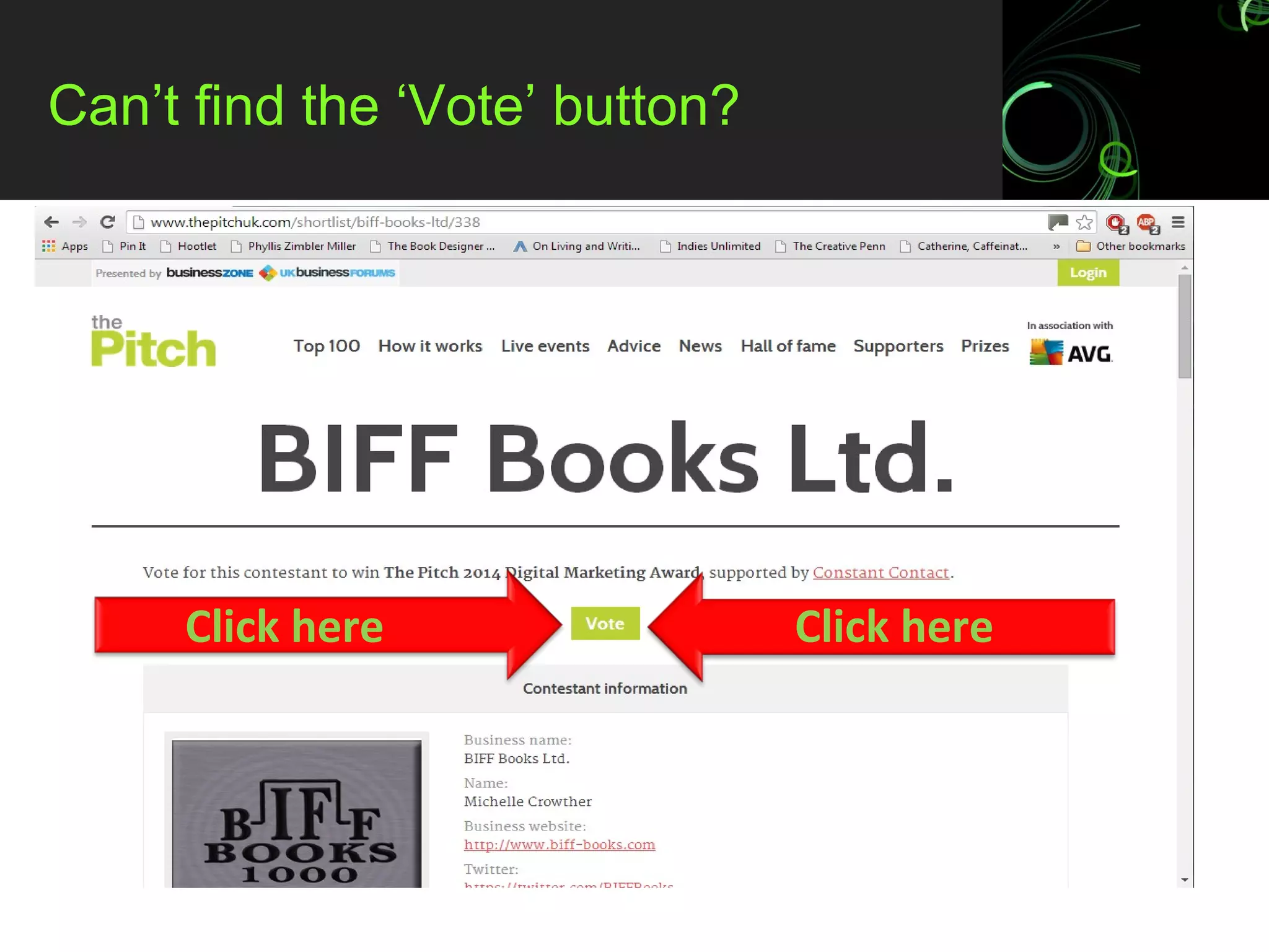 How to vote presentation | PPT