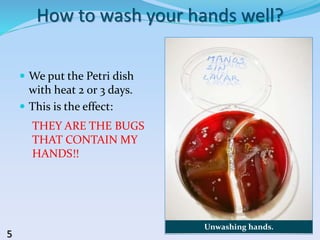 How to wash your hands well | PPTX
