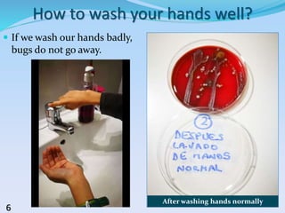 How to wash your hands well | PPTX