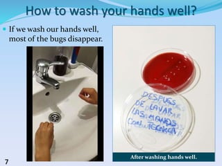 How to wash your hands well | PPTX
