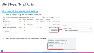 Sumo Logic: Optimizing Scheduled Searches | PPTX