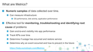 Sumo Logic Webinar: Visibility into your Host Metrics | PPT