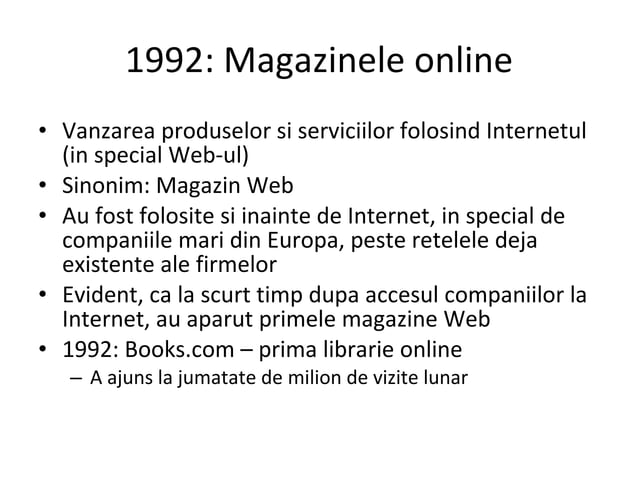 Istoria Web-ului - part 2 - tentativ How to Web 2009 | PPT