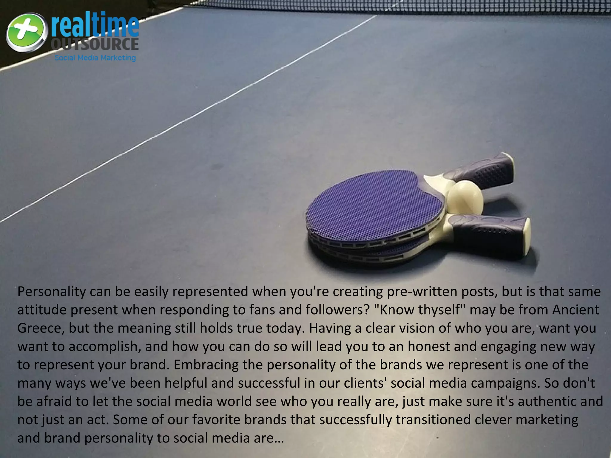 How to win at Social Media Personality Branding! | PPT