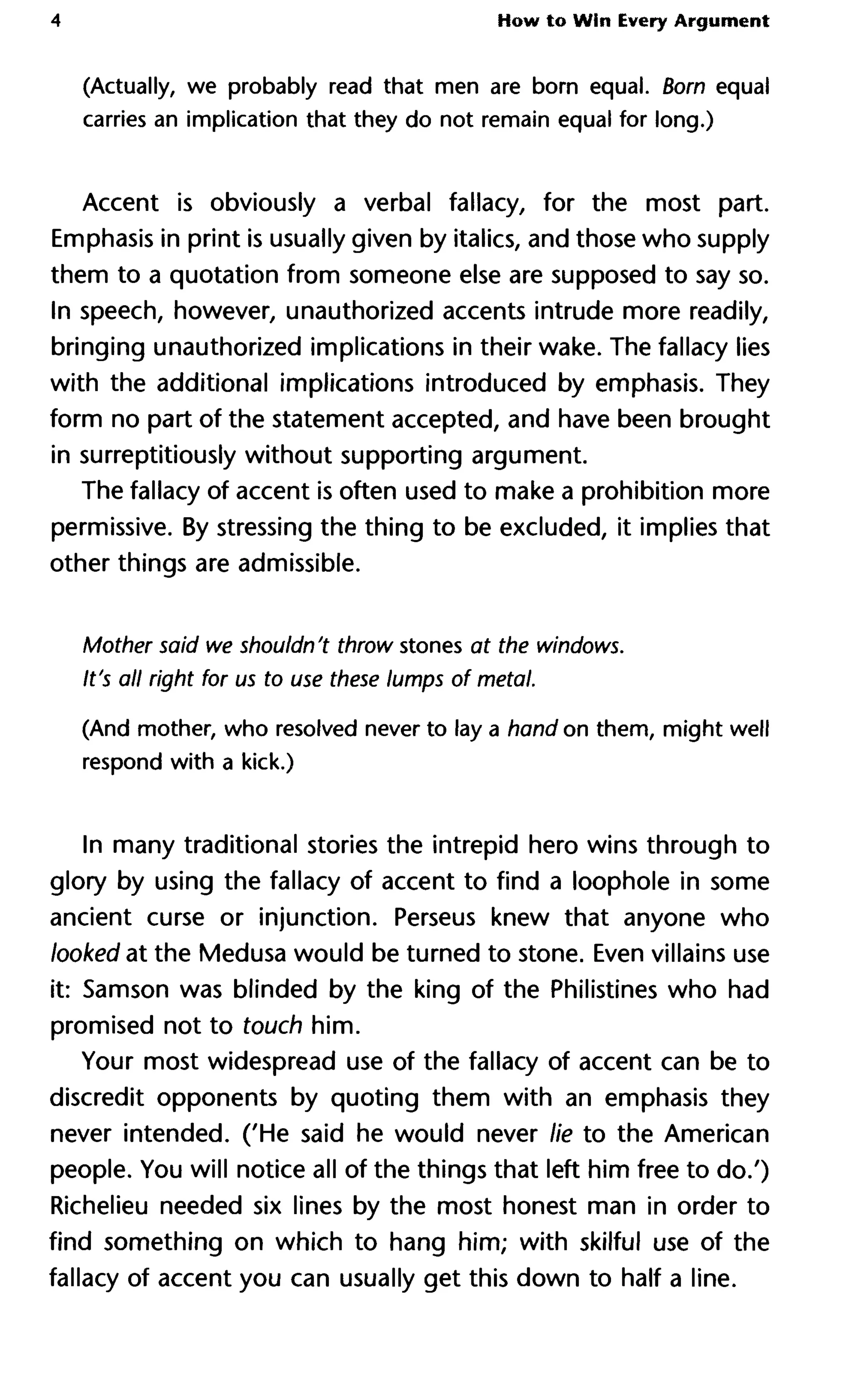 How to Win Every Argument | PDF