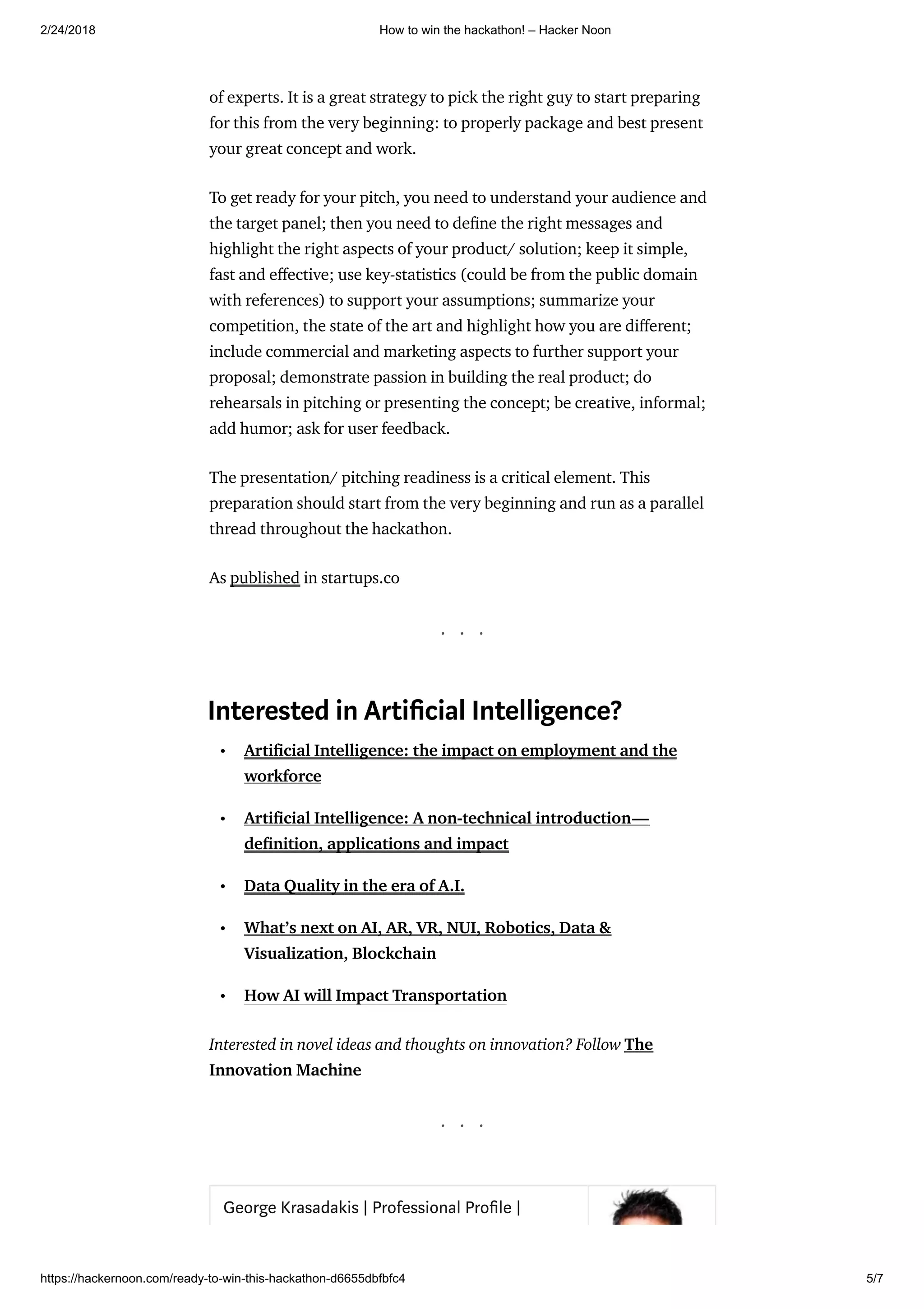 How to win the hackathon! | PDF