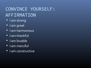 How to win yourself | PPT