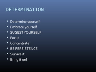 How to win yourself | PPT