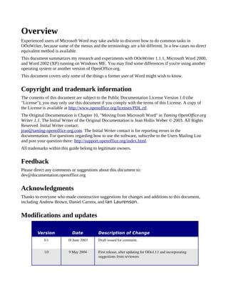 Howto word to open office | PDF | Desktop Publishing | Computer ...